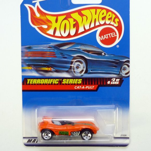 Mattel | Toys | Hot Wheels Catapult 978 Terrorific Series 2 Of 4 Orange ...
